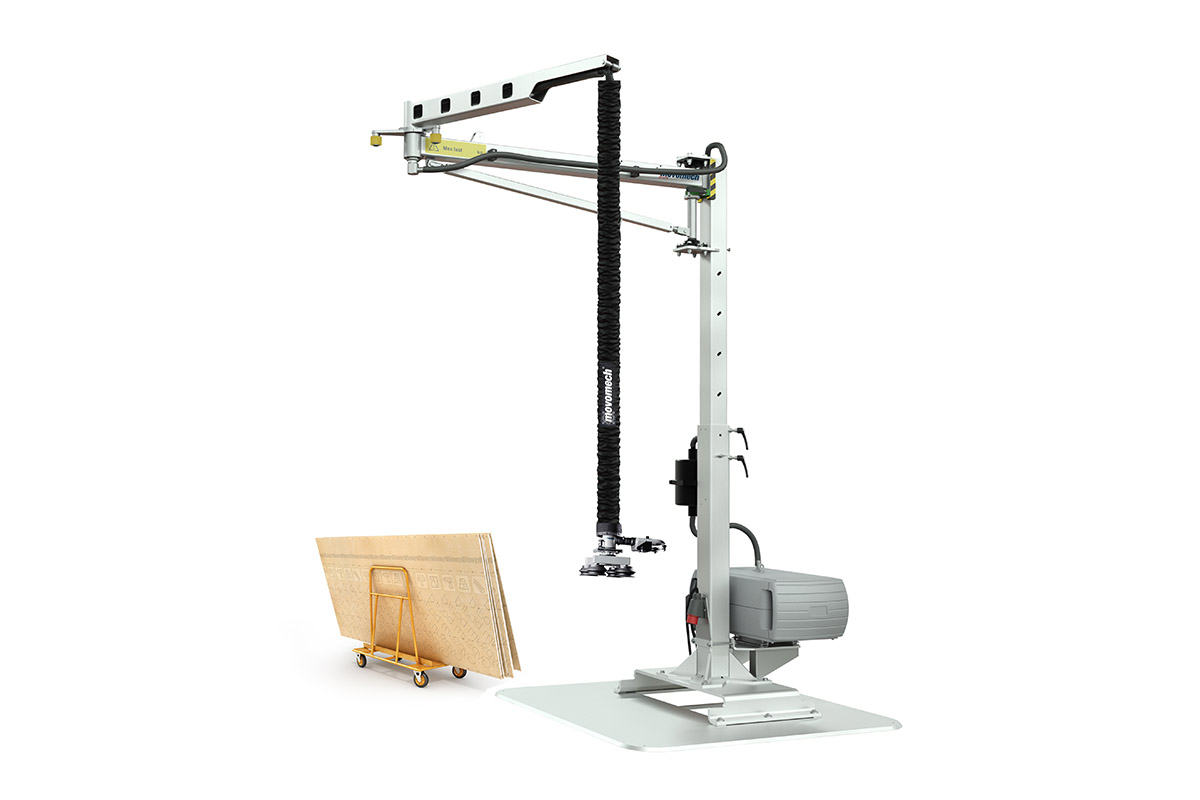 Easycrane - Mobil vikarmskran Movomech Lyftanordning - integrerad ...