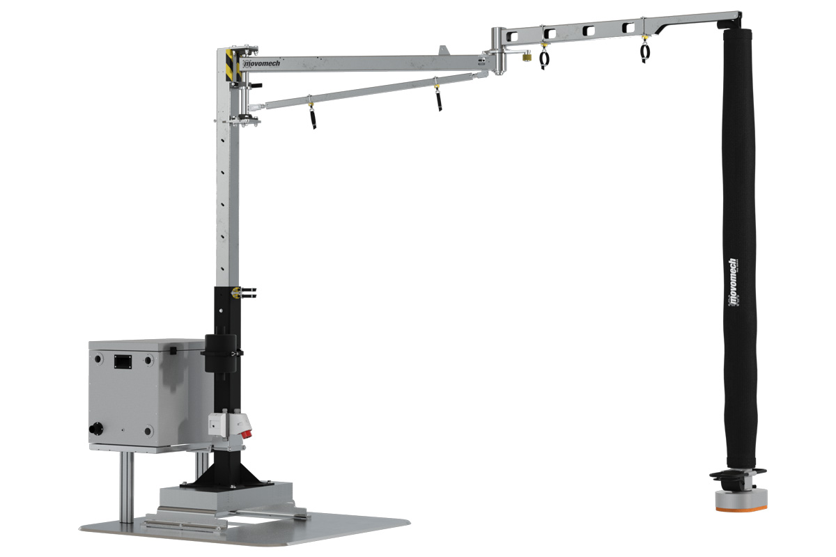 Easycrane - Mobil vikarmskran Movomech Lyftanordning - integrerad ...