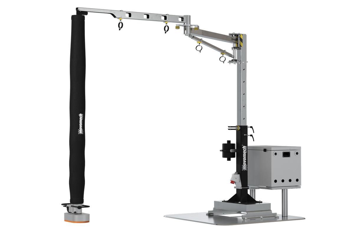 Easycrane - Mobil vikarmskran Movomech Lyftanordning - integrerad ...